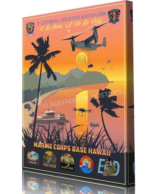 MCB Hawaii 3d LLB - Squadron Posters