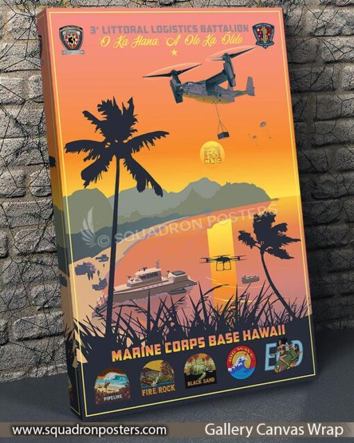 MCB Hawaii 3d LLB - Squadron Posters