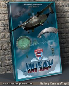 Military and Police Airborne Association - MPAA - Squadron Posters