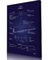 MQ-9 Reaper Blueprint Canvas - Squadron Posters