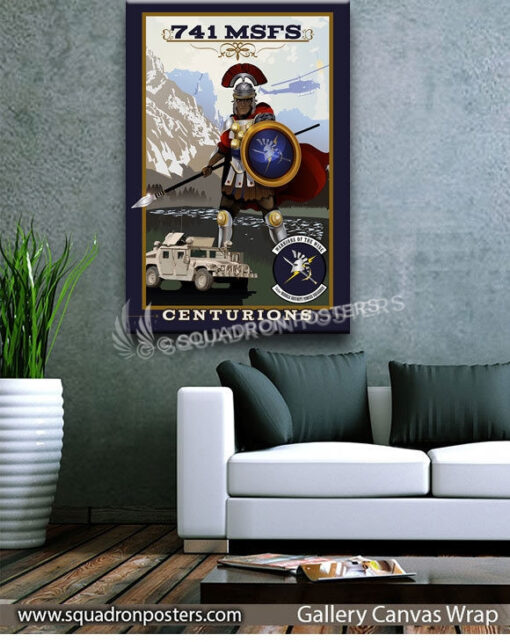 Malmstrom AFB 741st MSFS Centurions - Squadron Posters