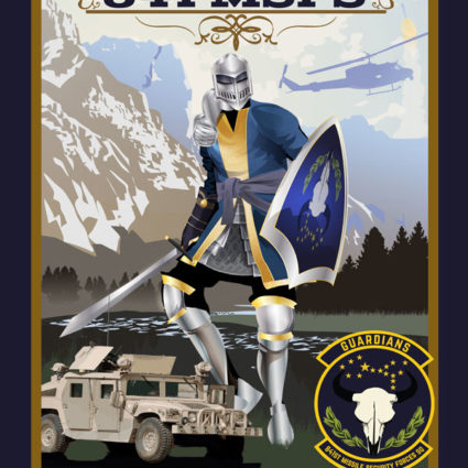 Malmstrom AFB 741st MSFS Centurions - Squadron Posters