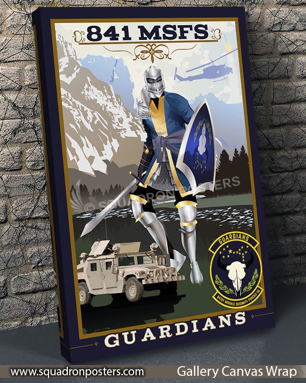 Malmstrom AFB 841st MSFS Guardians - Squadron Posters