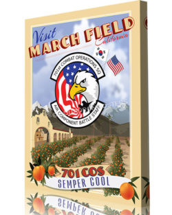 March ARB 701 COS - Squadron Posters