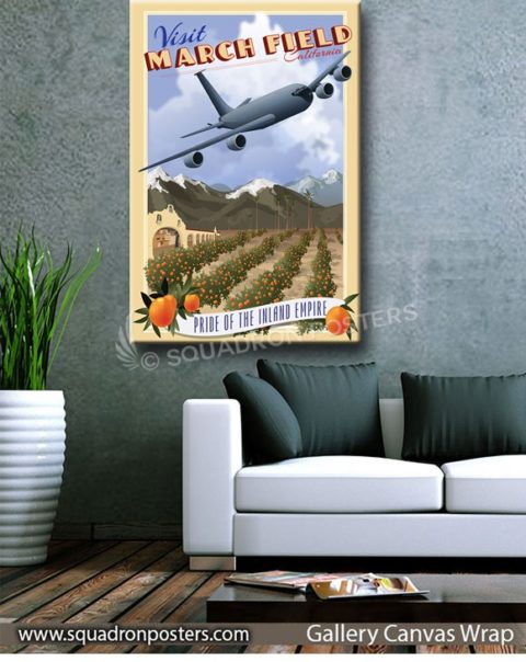 March Field KC-135 Stratotanker - Squadron Posters