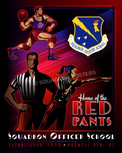 Maxwell AFB SOS FLEX - Squadron Posters