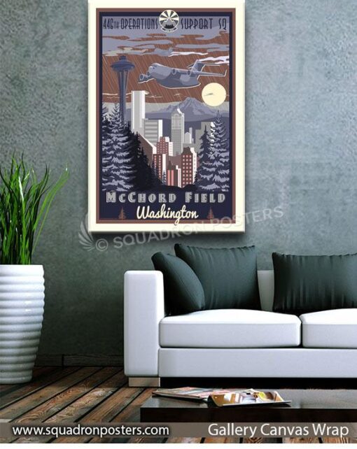 McChord Field 446 OSS - Squadron Posters