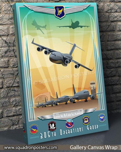 McGuire AFB 305th OG 911th ARS - Squadron Posters