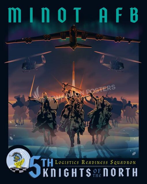 Minot AFB 5th LRS - Squadron Posters