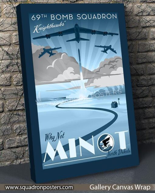 Minot AFB 69th BS Art - Squadron Posters