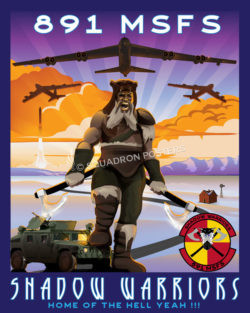Minot AFB 891st Missile Security Forces Squadron - Squadron Posters