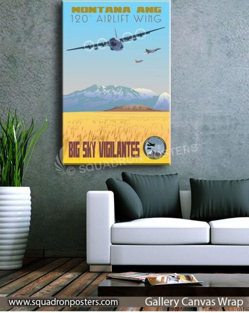 Montana ANG 120th AW - Squadron Posters