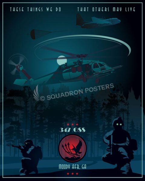 Moody AFB, 347th OSS - Squadron Posters
