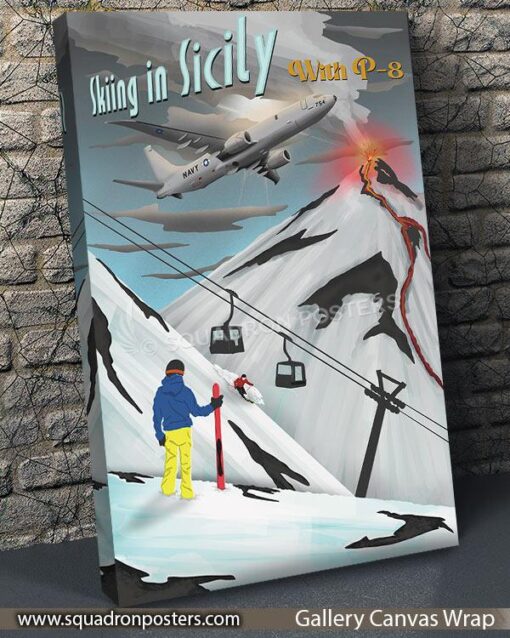 NAS Sigonella Sicily Italy Standard - Squadron Posters