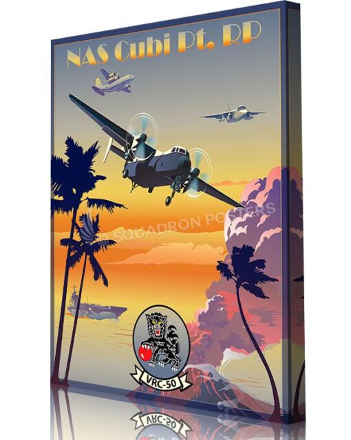 NAS Cubi Point VRC-50 - Squadron Posters