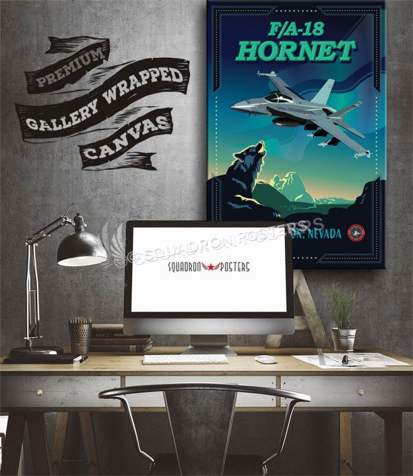 NAS Fallon - Naval Strike and Air Warfare Center - Squadron Posters