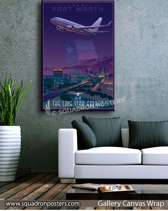 Fort Worth VR-59 The Lone Star Express - Squadron Posters