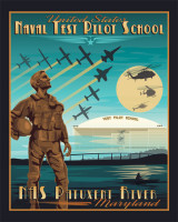 NAS Patuxent River - Naval Test Pilot School - Squadron Posters