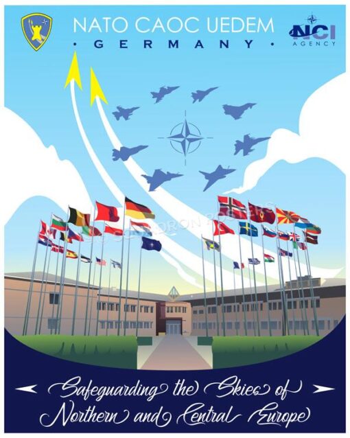 NATO CAOC Uedem - Squadron Posters