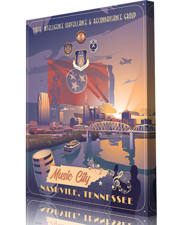 Tennessee Air National Guard 218th ISRG - Squadron Posters