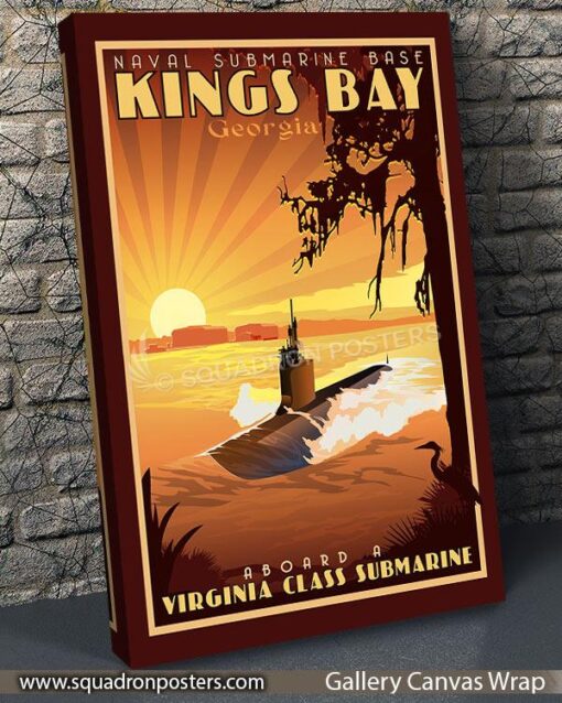 Naval Submarine Base Kings Bay - Squadron Posters