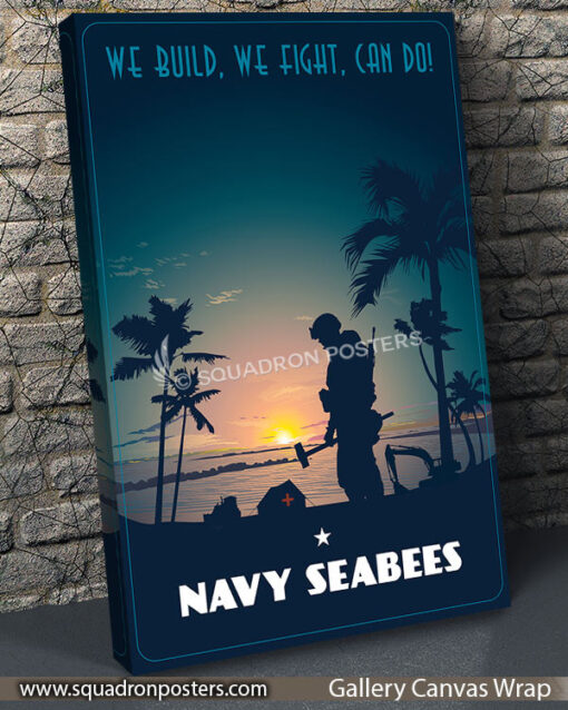 Navy Seabees - Pacific - Squadron Posters