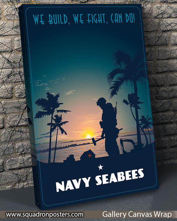Navy Seabees - Pacific - Squadron Posters