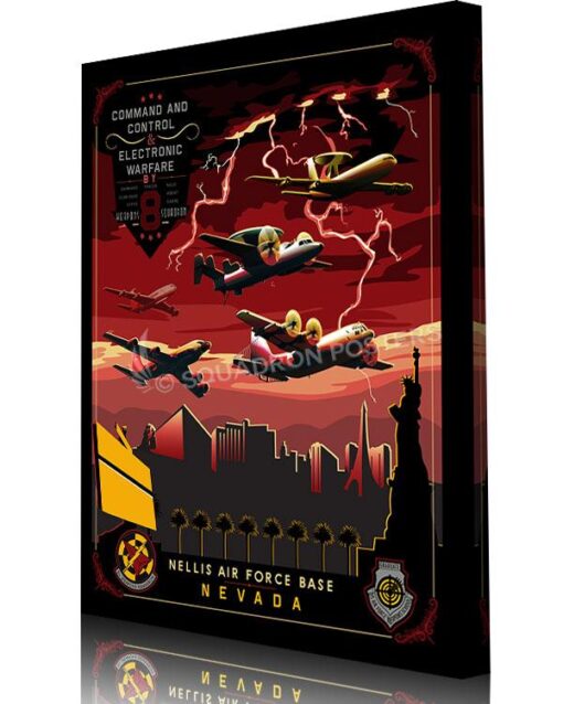 Nellis AFB 8th WPS - Squadron Posters