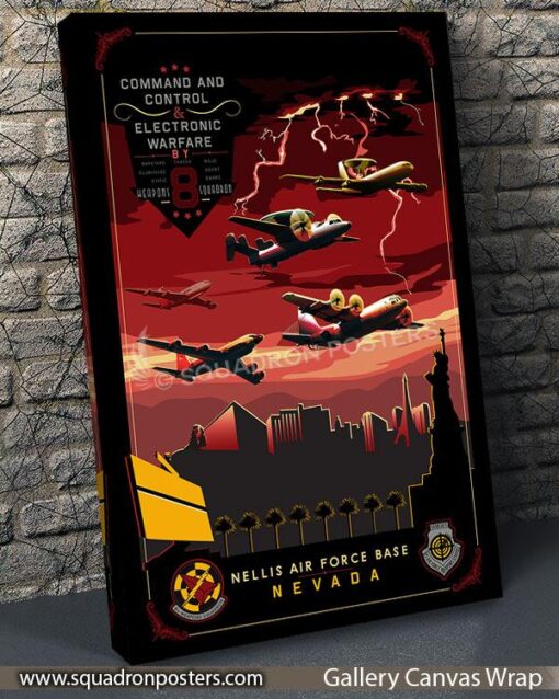 Nellis AFB 8th WPS - Squadron Posters