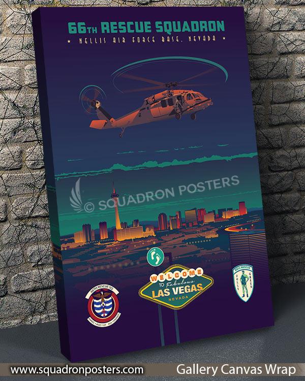 Nellis AFB 66th Rescue Squadron – Squadron Posters