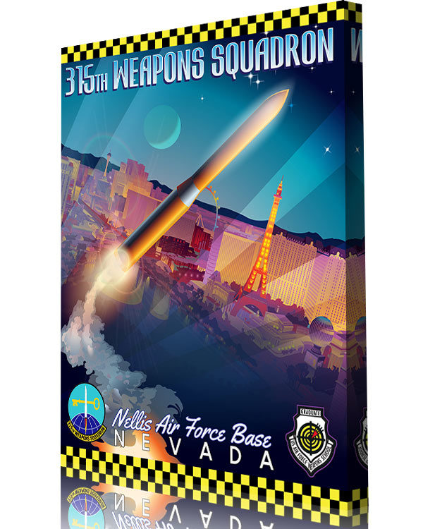 Nellis AFB 315 WPS - Squadron Posters