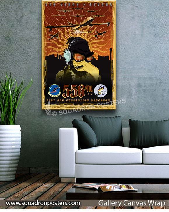 Creech AFB 556 TES MQ-9 - Squadron Posters