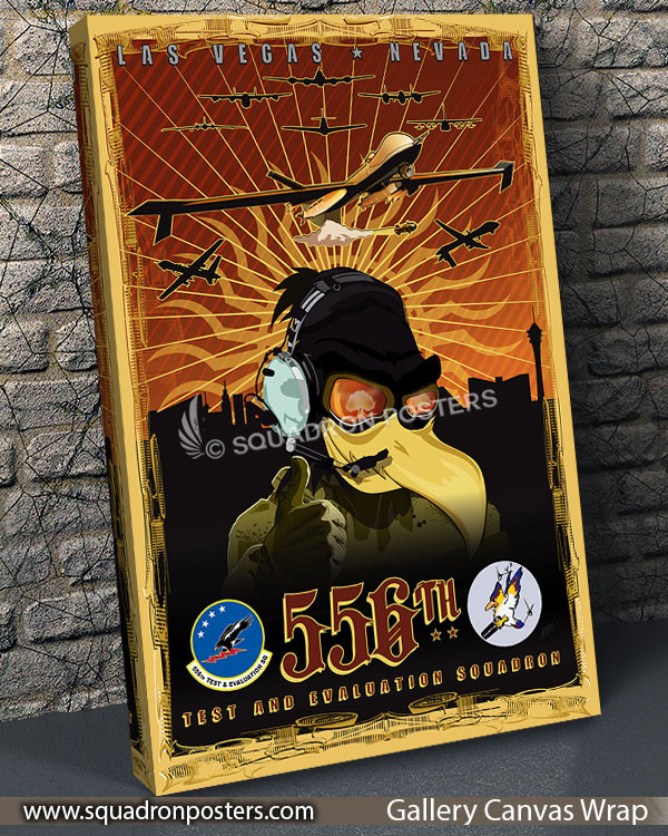 Creech AFB 556 TES MQ-9 - Squadron Posters
