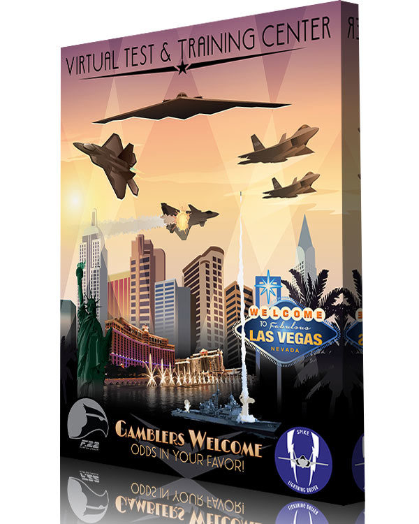 Nellis AFB Virtual Test and Training Center - Squadron Posters