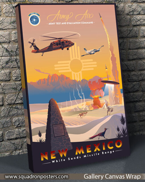 New Mexico Army Air WSMR ATEC - Squadron Posters