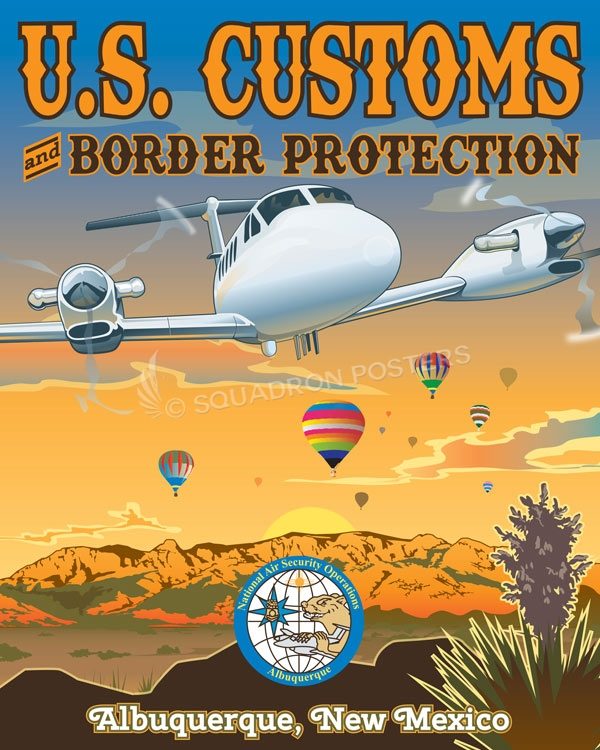 U.S. Customs and Border Protection NASOC-A - Squadron Posters