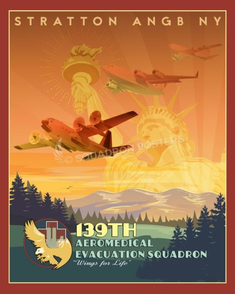 New York Air National Guard, 139th AES - Squadron Posters