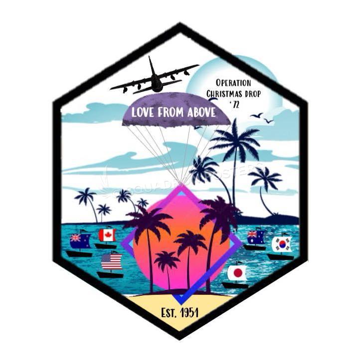 Operation Christmas Drop 2023 Patch Art Design Winners! - Squadron Posters