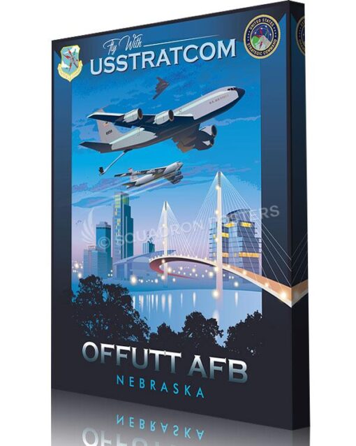 Offutt AFB Nebraska USSTRATCOM - Squadron Posters