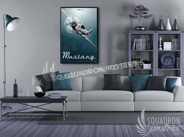P-51 Mustang - Squadron Posters