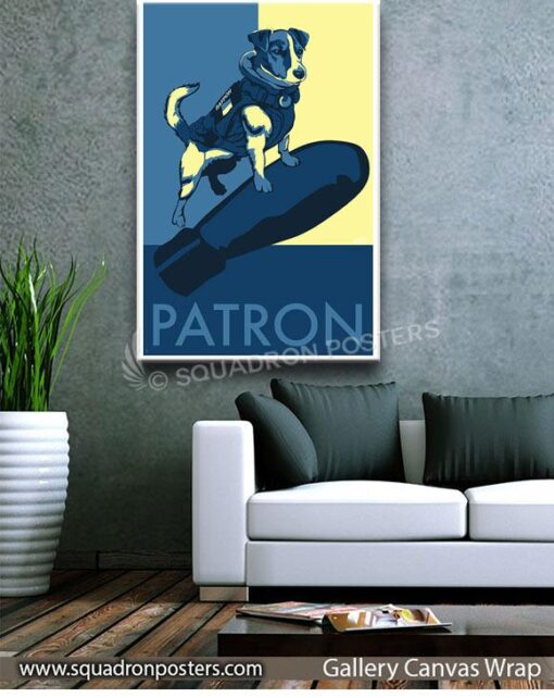 PATRON Ukraine Bomb Sniffing Dog - Squadron Posters