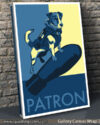PATRON Ukraine Bomb Sniffing Dog - Squadron Posters