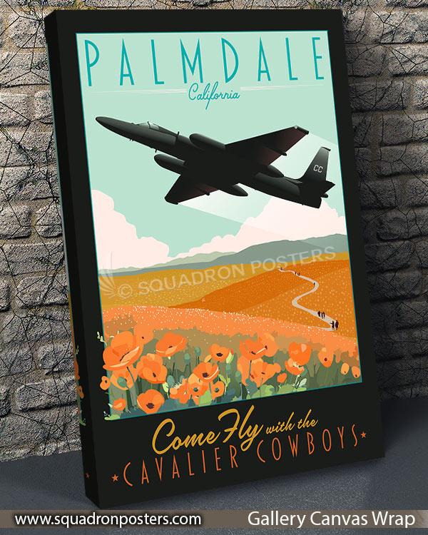Palmdale California USAF Plant 42 Det 4 - Squadron Posters