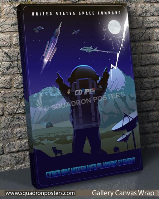 Peterson SFB Cyber OPS Integrated Planning Element - Squadron Posters