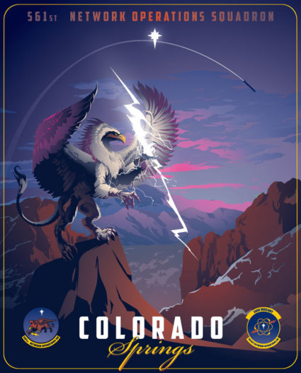 Peterson AFB 561st Network Operations Squadron - Squadron Posters