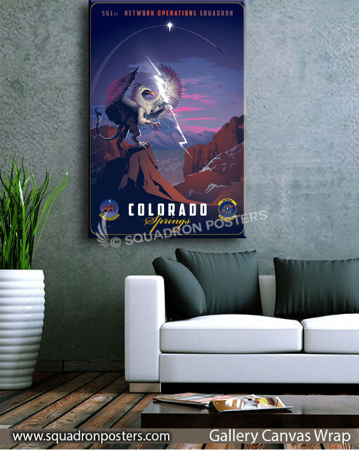 Peterson AFB 561st Network Operations Squadron - Squadron Posters