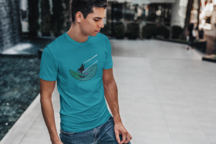 Scenic Mach Loop F-15C T-Shirt - Squadron Posters