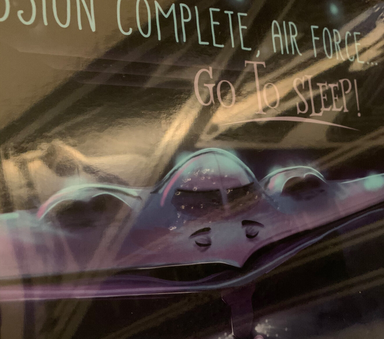 Mission Complete Air Force Go to Sleep Children's eBook