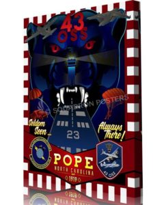 Pope AFB NC 43rd OSS - Squadron Posters