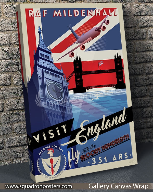 Royal Air Force Station Mildenhall 351st ARS - Squadron Posters